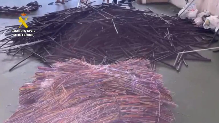 Desarticulada una organización que sustrajo 134 kilómetros de cable de ...